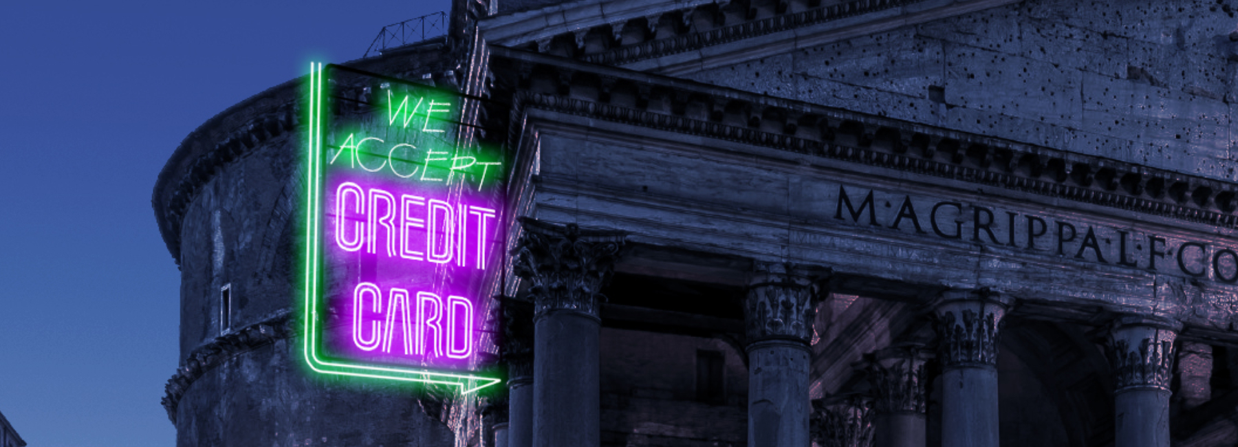 'neon rome' by m²ft architects envisions italian landmarks with neon ...