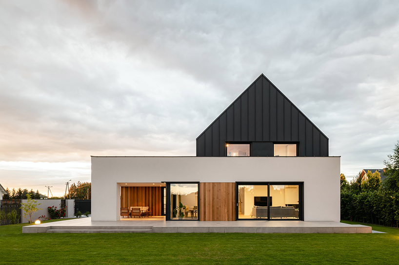 Attractive Terrace Timber Clad Houses