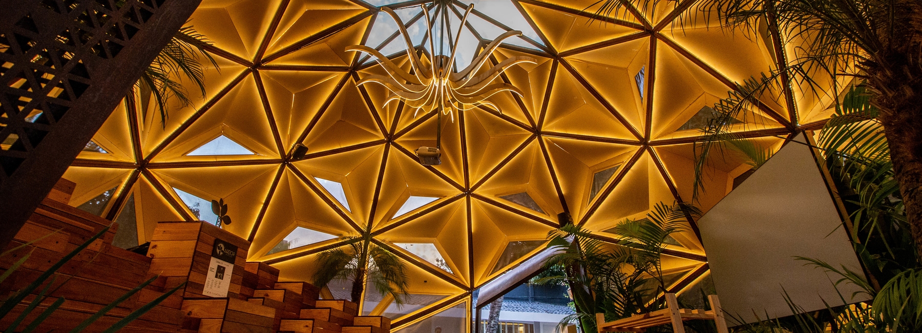 parametric dome-shaped arena in brazil by selvagen is based on the ...
