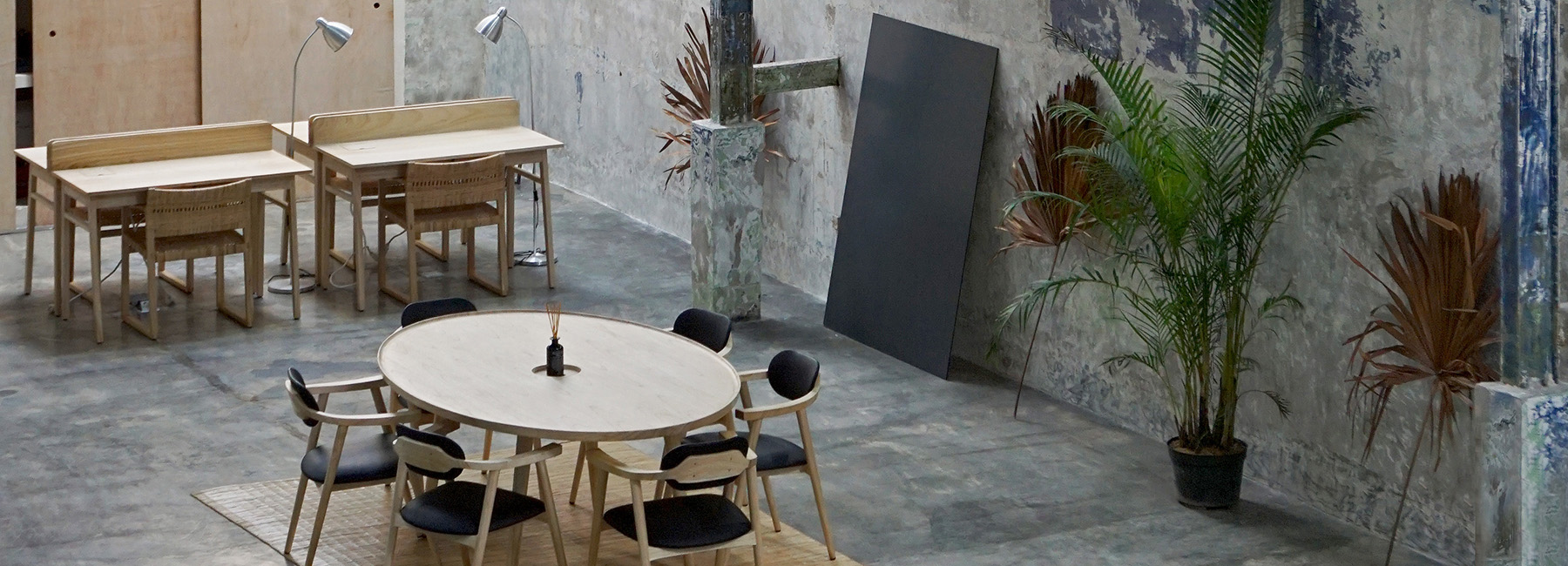 old garment factory is converted into bali's newest creative studio