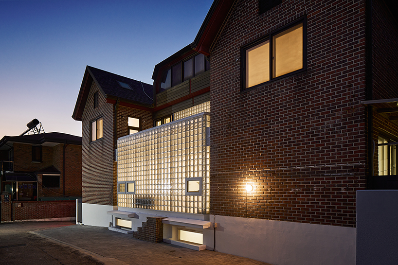 Brick Glass Box Architecture