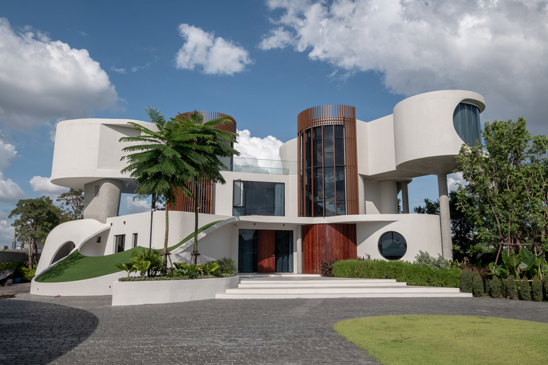 Geometric Shaped Buildings Structures