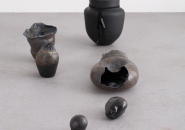 formafantasma's de natura fossilium transforms lava into furniture