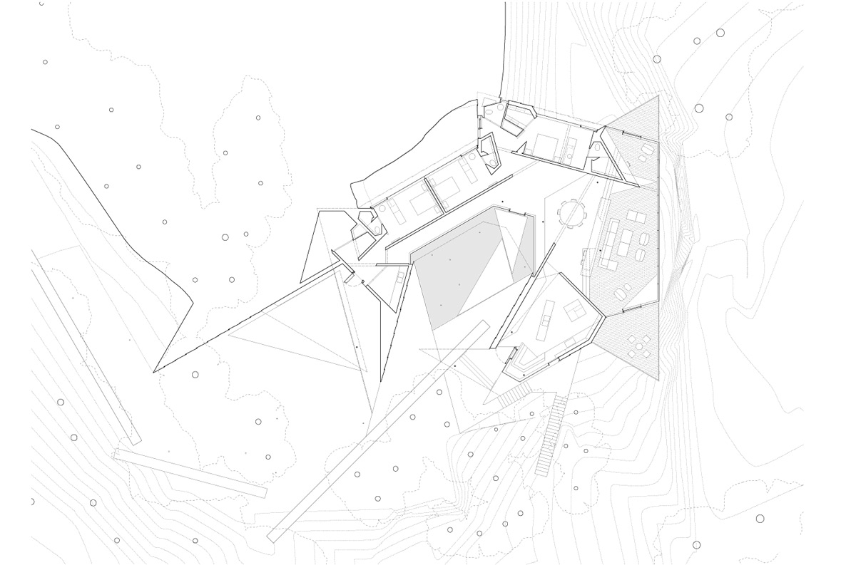 tula house by patkau architects overlooks pacific in british columbia