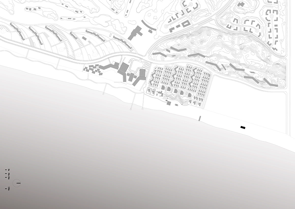 vector architects casts seashore library at water's edge, china