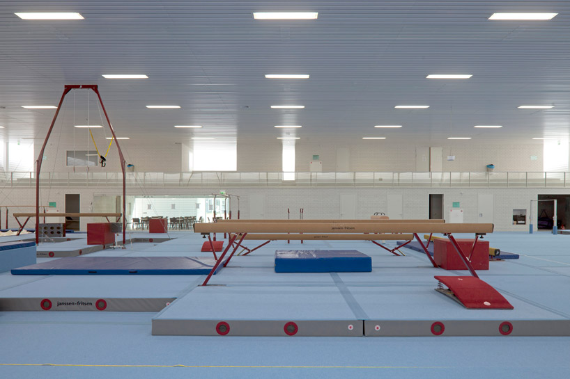 NL architects: gym hall TNW in utrecht complete