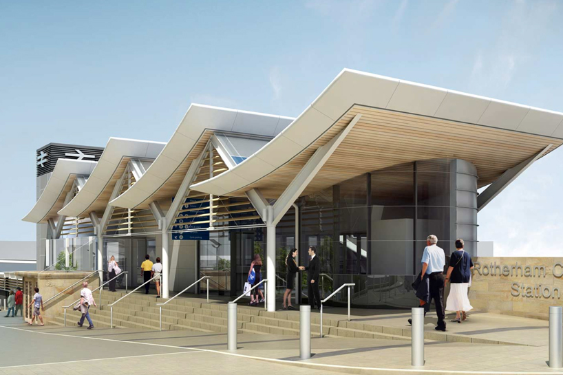 AEDAS: rotherham central station open to the public