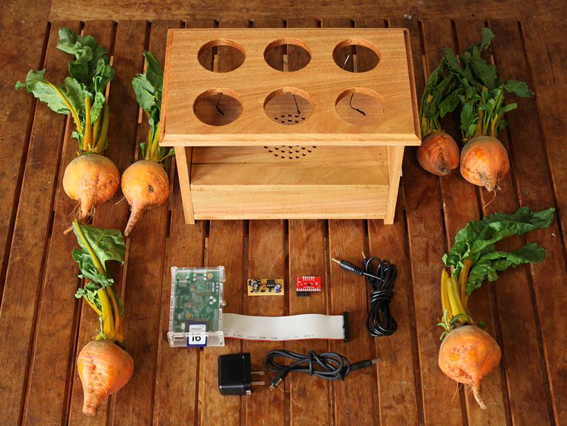 beetbox a musical instrument powered by vegetables by scott garner