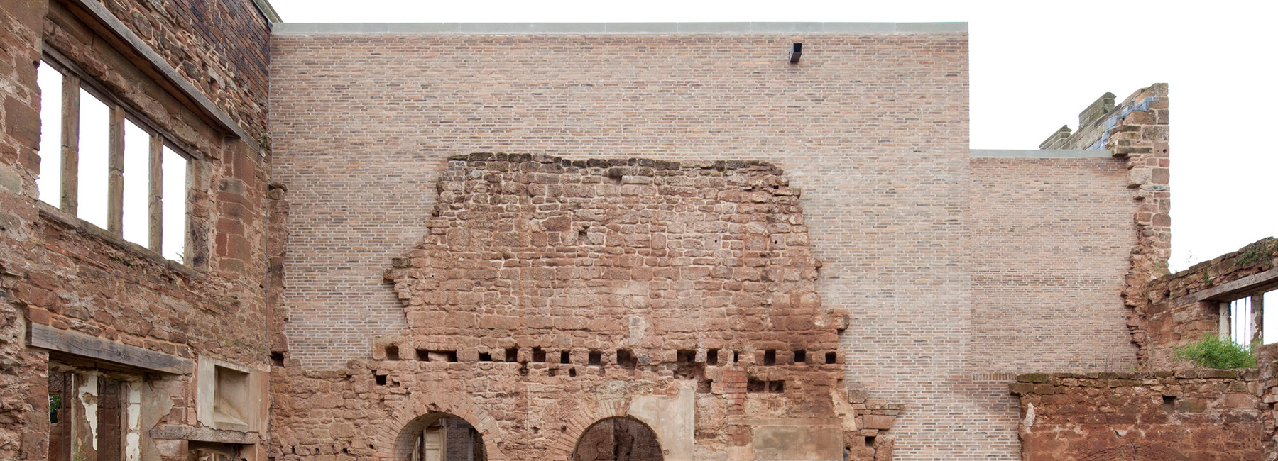 the historic royal family's astley castle sees a renovation in brick