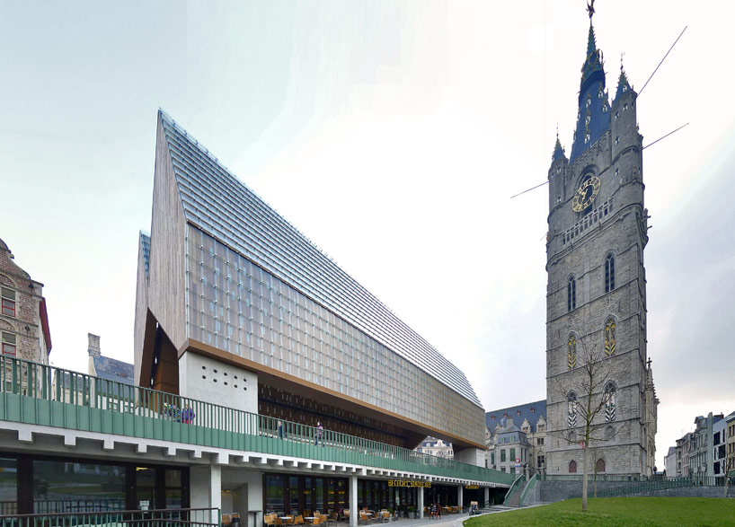 robbrecht en daem architecten + marie josé van hee: market hall in ghent
