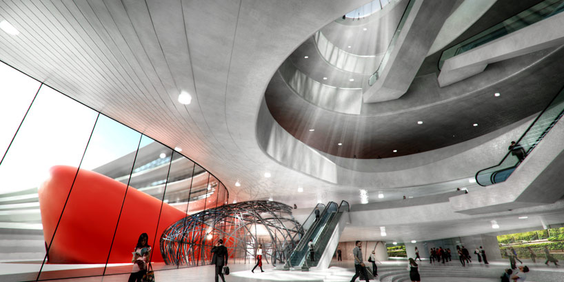 odile decq: the great site of homo erectus fossils museum