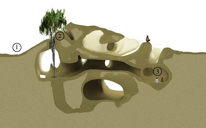 magnus larsson sculpts the saharan desert with bacteria