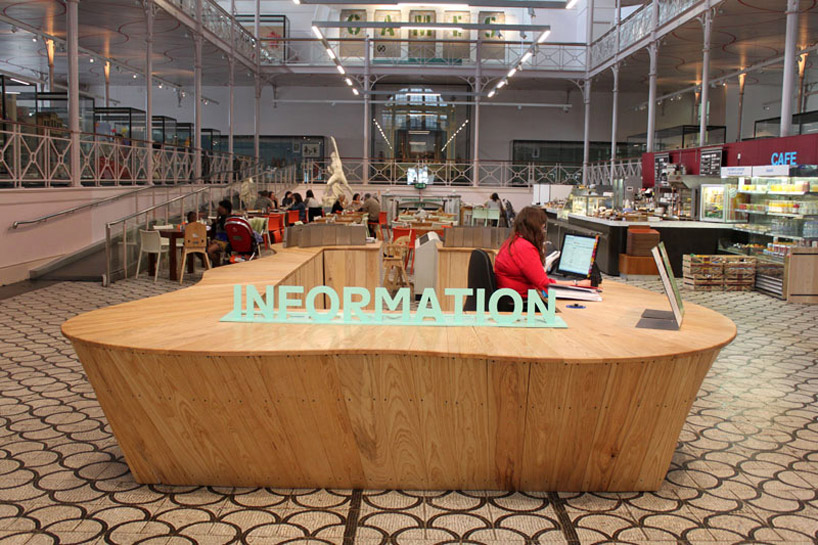 museum of childhood information desk by peter marigold