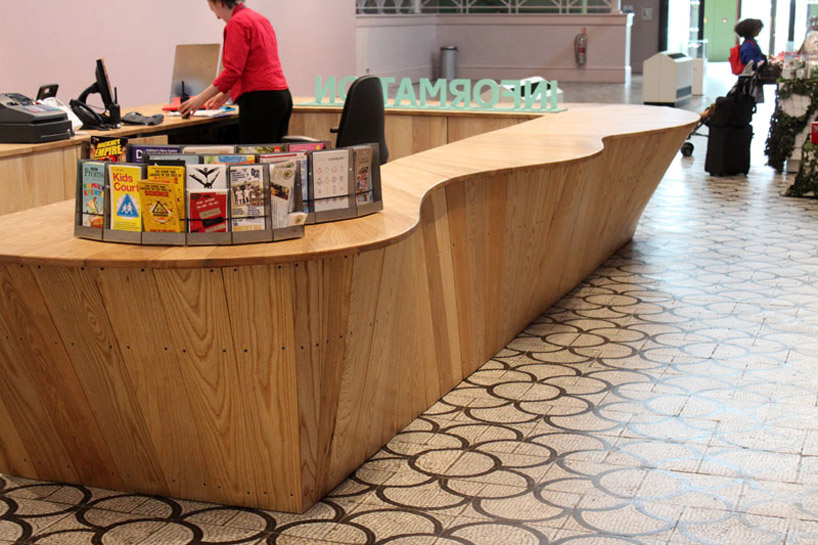 museum of childhood information desk by peter marigold