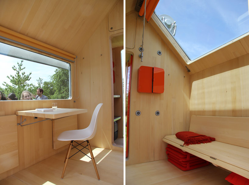 renzo piano's micro-home 'diogene' installed on vitra campus