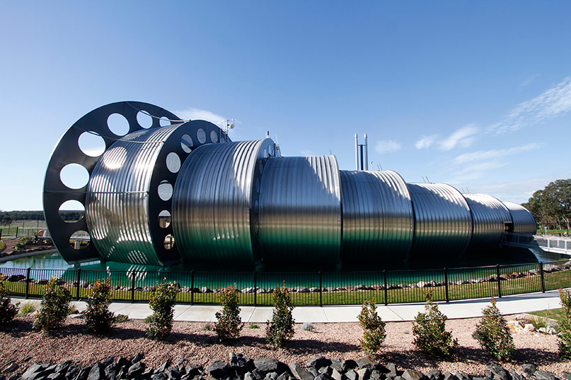 gippsland water factory vortex center mimics a maelstrom