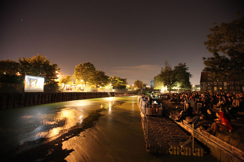 floating cinema sets sail in london