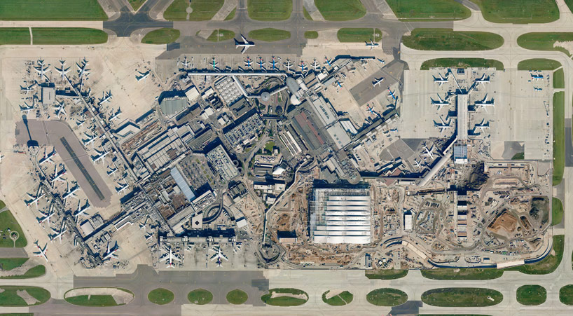 heathrow new terminal 2 features an undulating roof by LVA