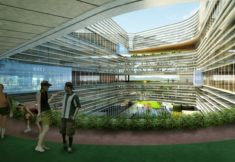 NBBJ unveils samsung headquarters in silicon valley