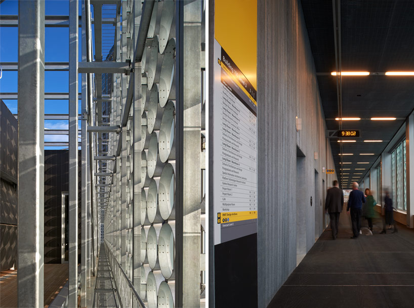RMIT design hub sports an operable glass and steel facade : 네이버 블로그