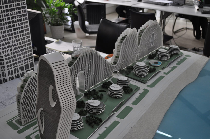 fake hills by MAD architects under construction