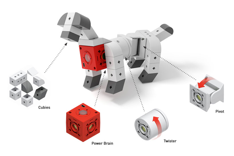 Kinematics Modular Robotic Building Blocks