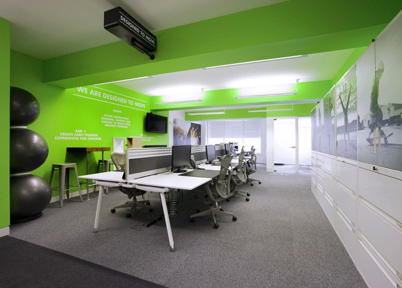 NIKE UK headquarters re-design by rosie lee