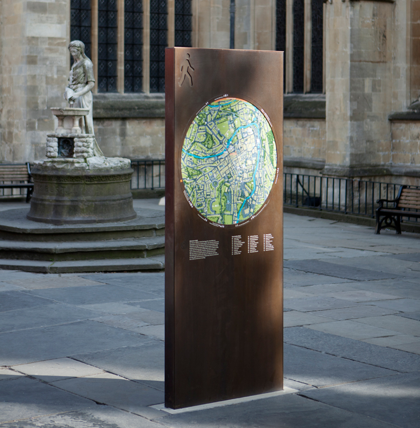 wayfinding system for city of bath by pearsonlloyd