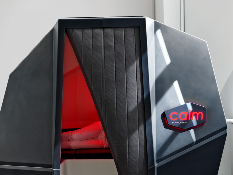 HAWORTH calmspace self-contained pod for napping at work