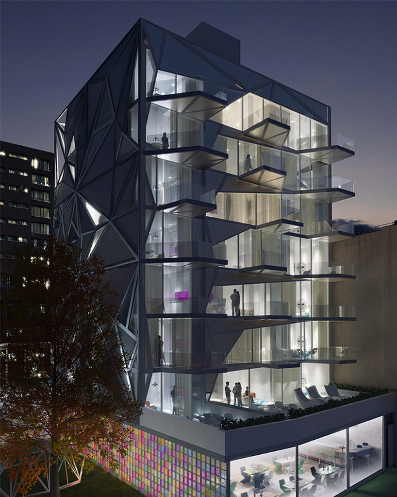 HAP six NY residential building by karim rashid
