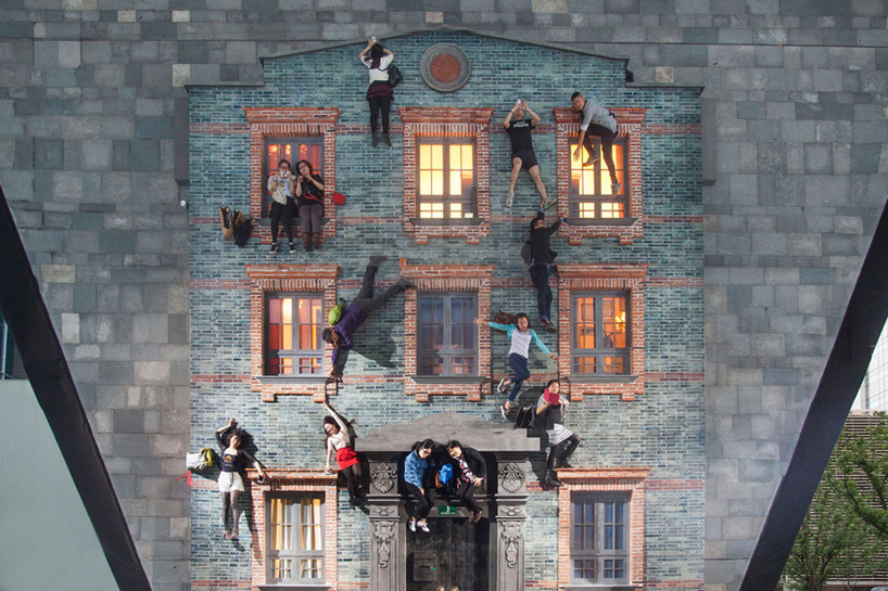 leandro erlich takes his optical illusions to shanghai