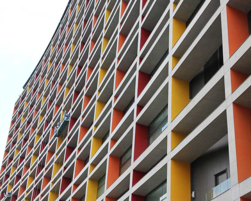 taipei's new horizon building in the songshan cultural park by toyo ito
