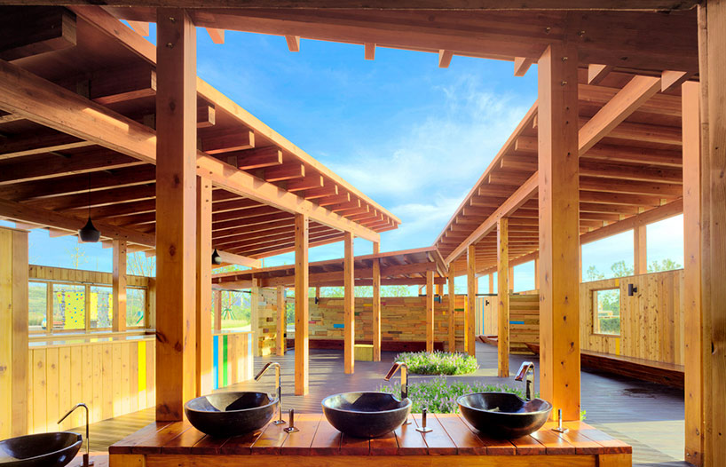 SLOW architects design vanke pavilion for the world horticulture expo