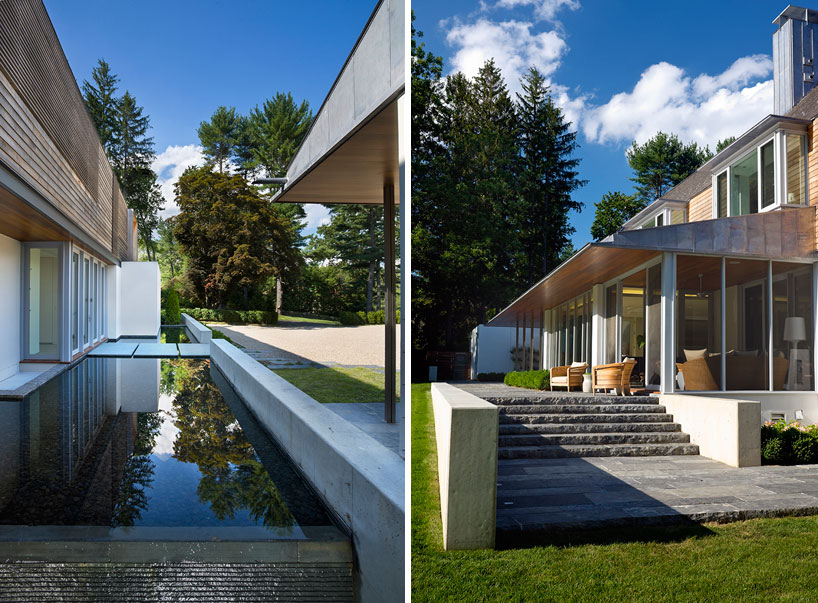 joeb moore + partners slices gable-roofed house