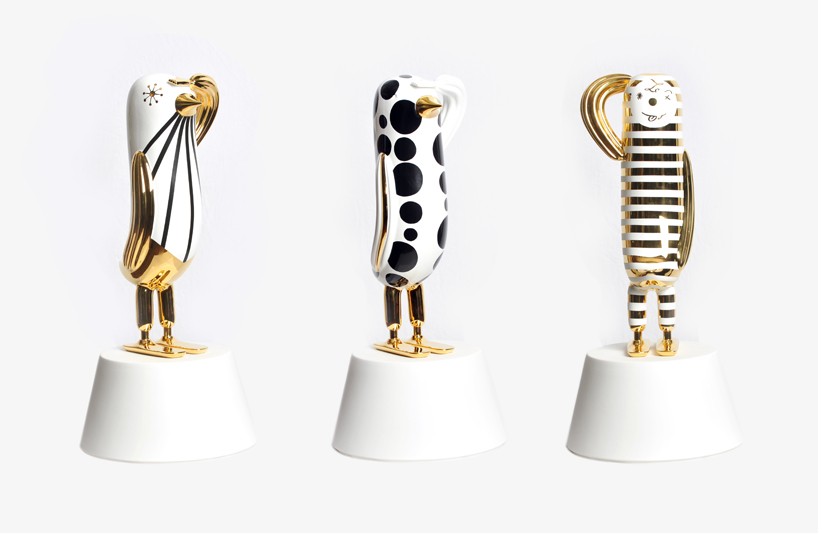 jaime hayon designs ceramic table and sculptures for bosa