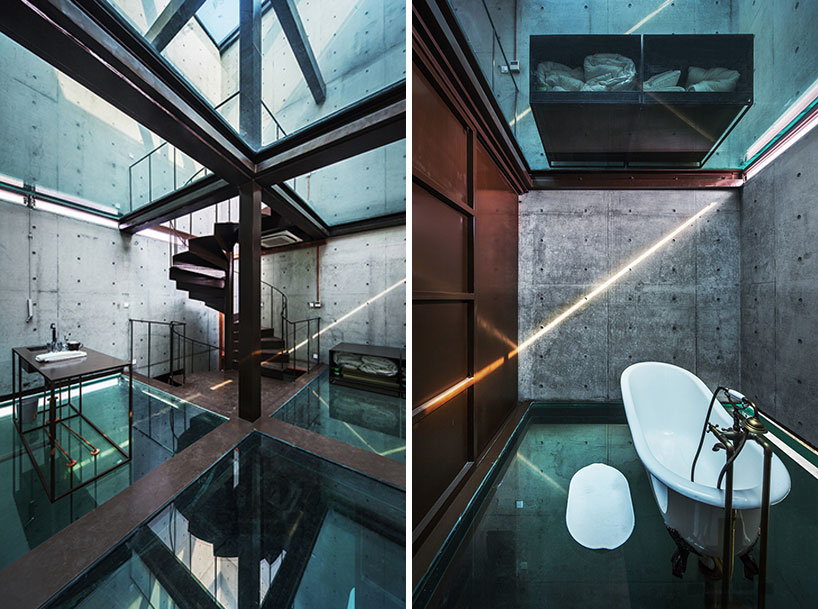 atelier FCJZ erects a vertical glass house in shanghai