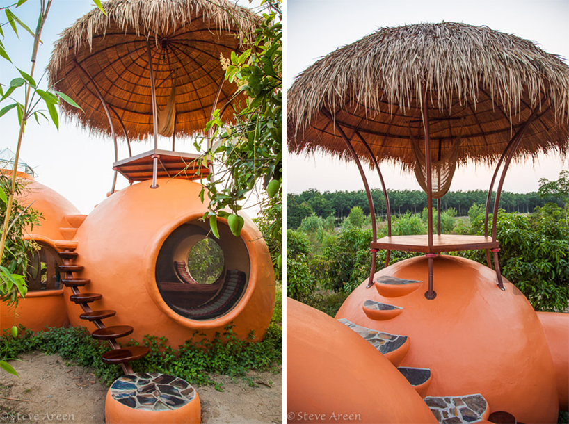 Ένα απίθανο ολοστρόγγυλο σπίτι που μοιάζει με γιγάντιο igloo και ...