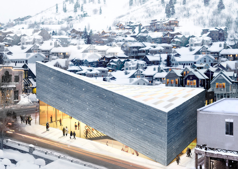 BIG's revised design for kimball art center in park city, utah