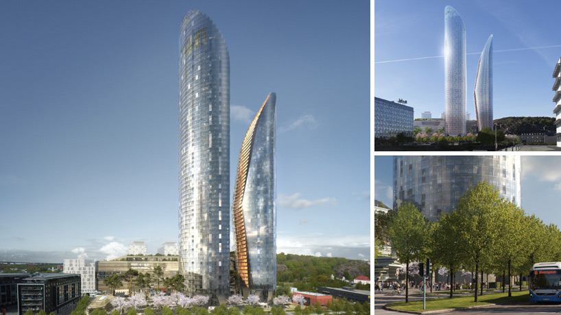 zaha hadid among five practices shortlisted for swedish skyscraper