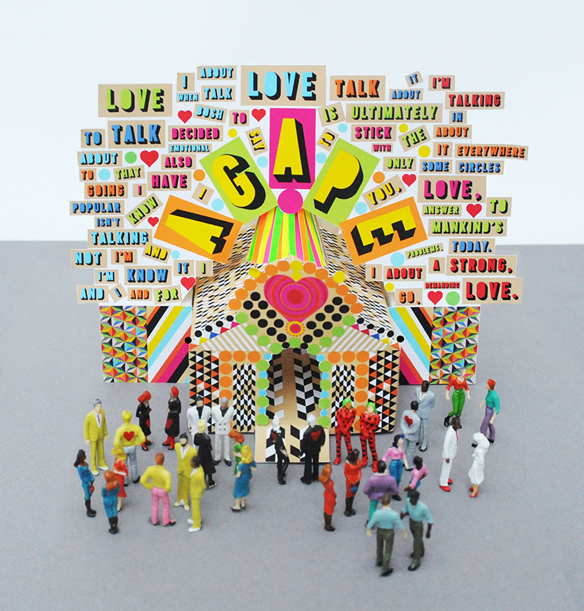 the temple of agape by morag myerscough and luke morgan