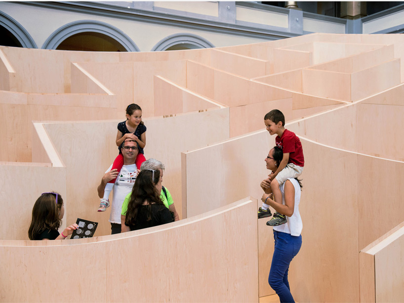 big maze by bjarke ingels opens at national building museum