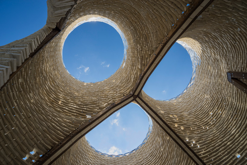 biodegradable hy-fi by the living opens at MoMA PS1