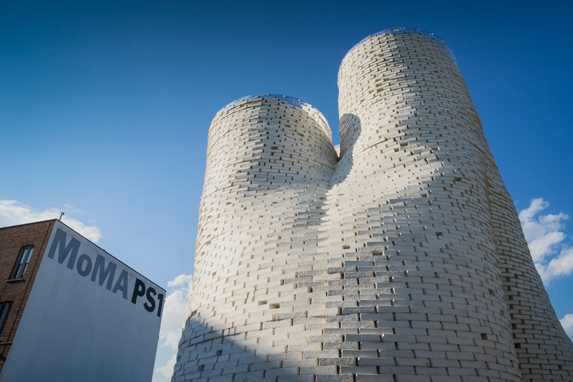 biodegradable hy-fi by the living opens at MoMA PS1