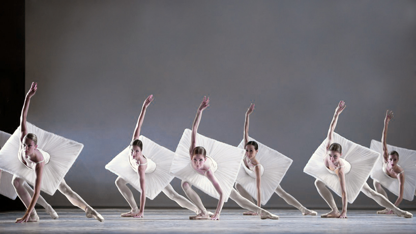 dutch national ballet shows dutch doubles with studio job + viktor&rolf