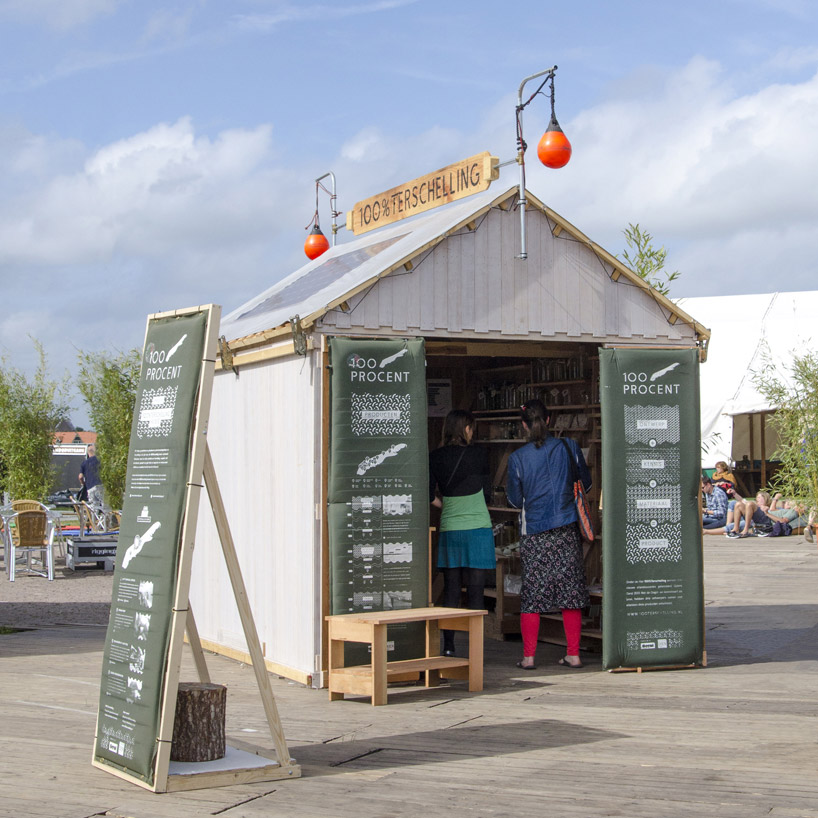 100%terschelling produces social design projects for dutch festival