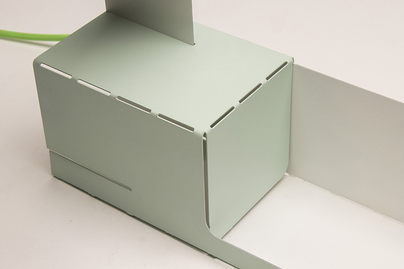 .ORG: a folded, durable, lightweight, laser cut desk organizer