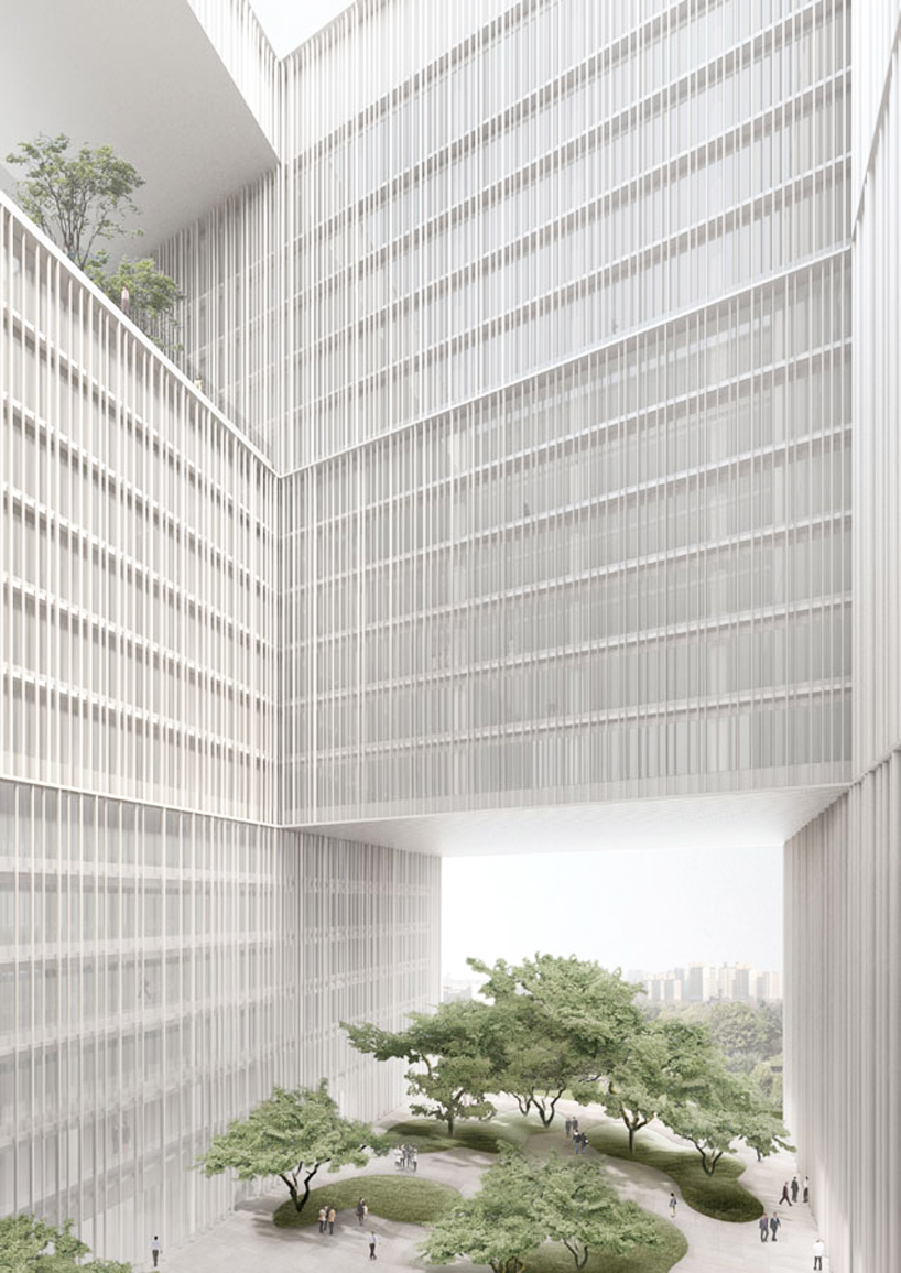 david chipperfield's amorepacific HQ breaks ground in korea
