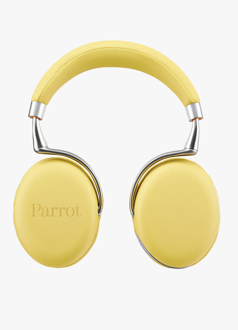 parrot zik 2.0 wireless headphones designed alongside philippe starck