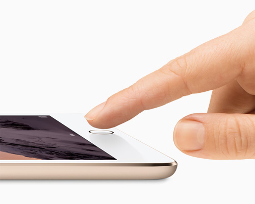 thinner apple iPad air 2 and iPad mini 3 features touch ID fingerprint ...
