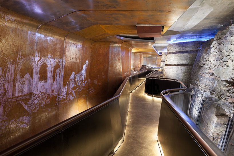 DOMunder subterranean museum beneath utrecht by JDdV architecten